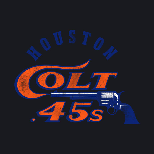 Houston Colt .45's - Throwback - Baseball T-Shirt | TeePublic