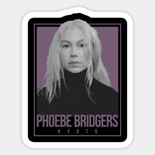 Aesthetic Art phoebe - Phoebe Bridgers - Sticker | TeePublic