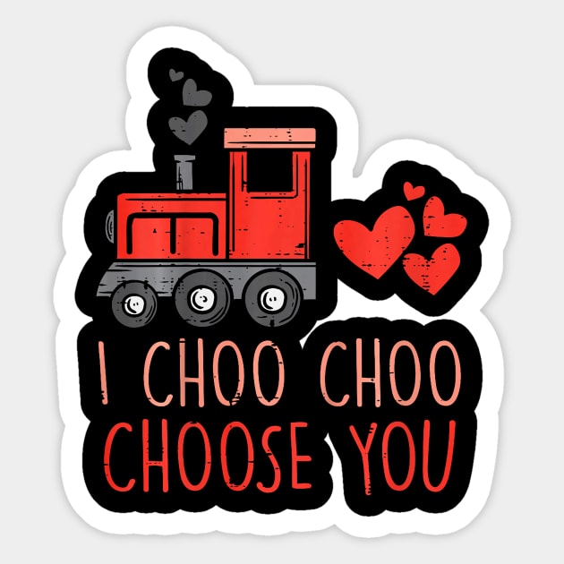 Kids I Choo Choo Choose You Valentines Day Train Toddler Boys ...