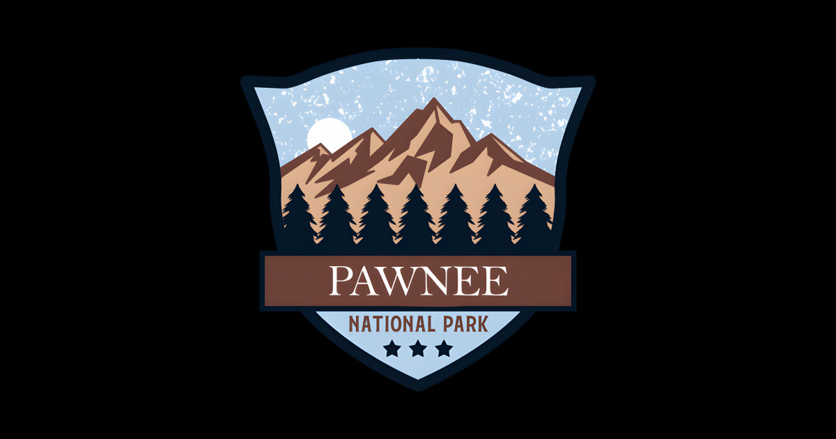 Pawnee National Park - Pawnee - Sticker | TeePublic