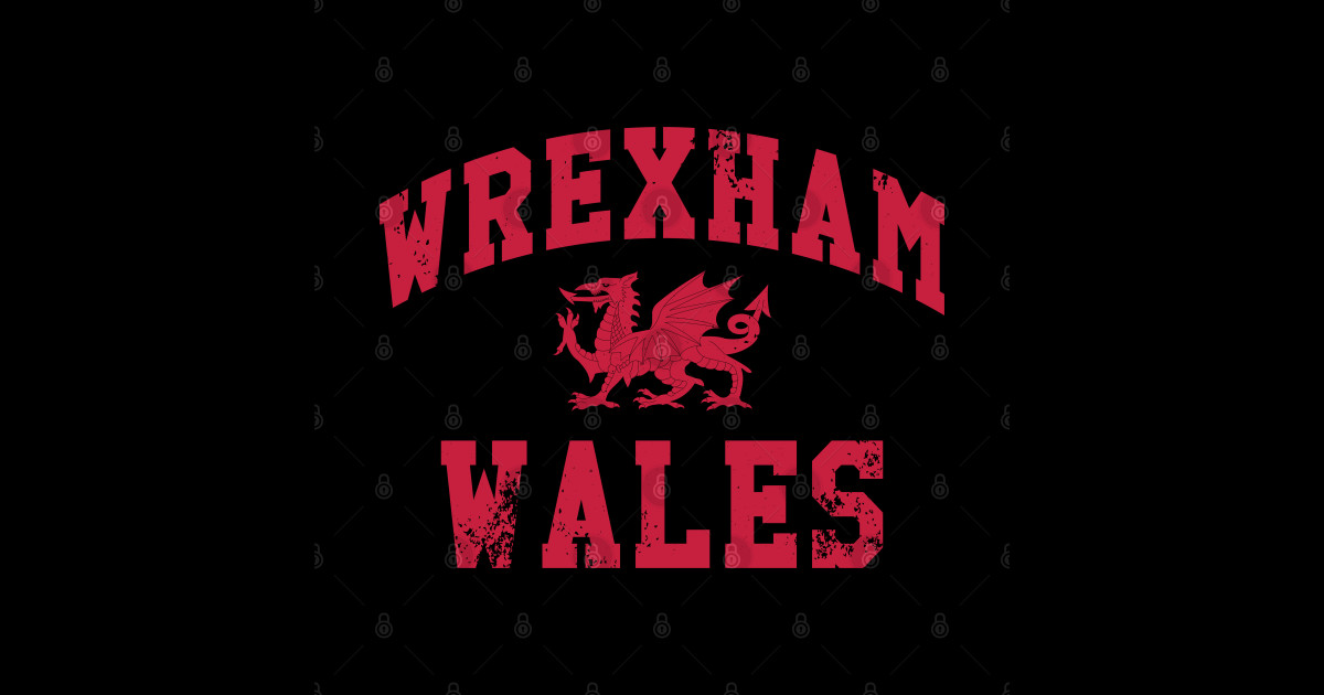 Wrexham - Wrexham - Sticker | TeePublic