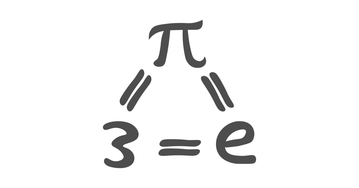 Fundamental Theorem of Math Physics and Engineering, Pi = e = 3 - Math ...