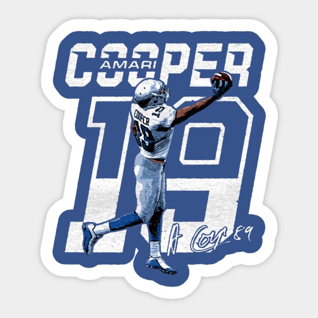 Amari Cooper Dallas One Hand - Amari Cooper - Sticker | TeePublic