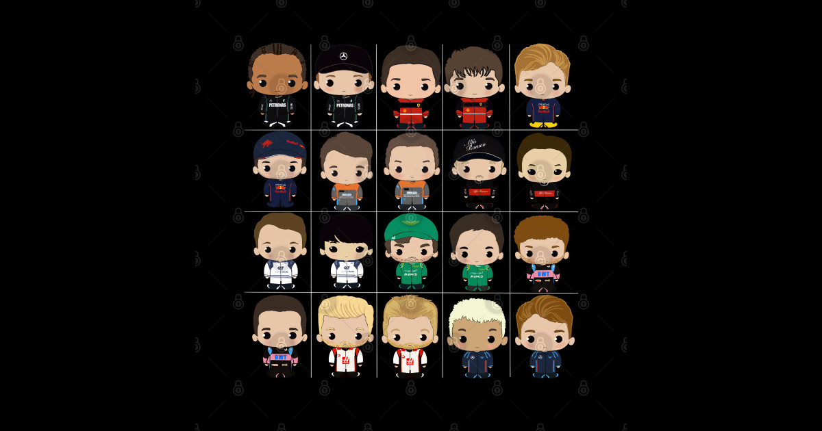 cute f1 2023 class - F1 2023 Class - Sticker | TeePublic