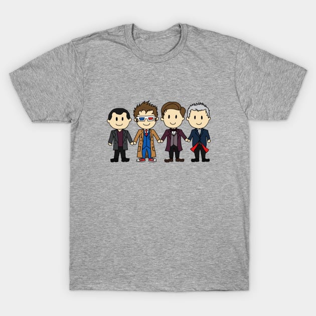Lil' Docs - Doctor Who - T-Shirt | TeePublic