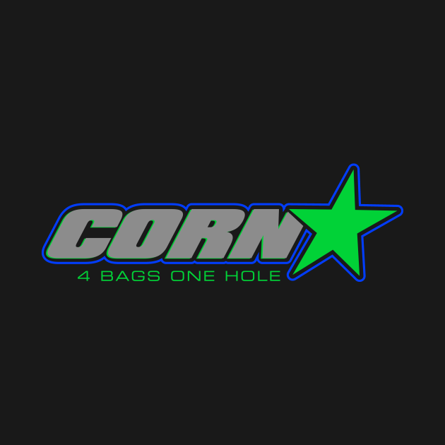 Corn Star - Cornhole - T-Shirt | TeePublic