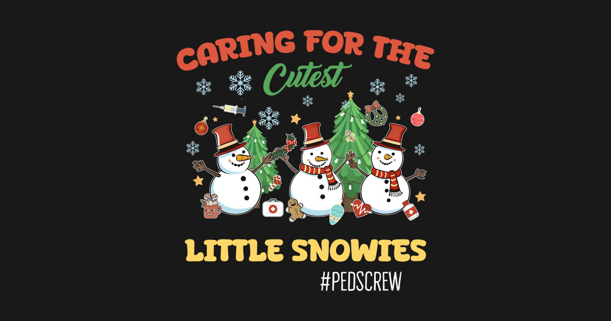 Caring For Cutest Little Snowies #PedsCrew Retro Christmas - Christmas ...