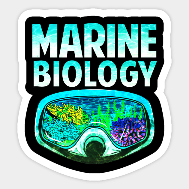 Awesome Marine Biology Underwater Biologist - Marine Biology - Sticker ...