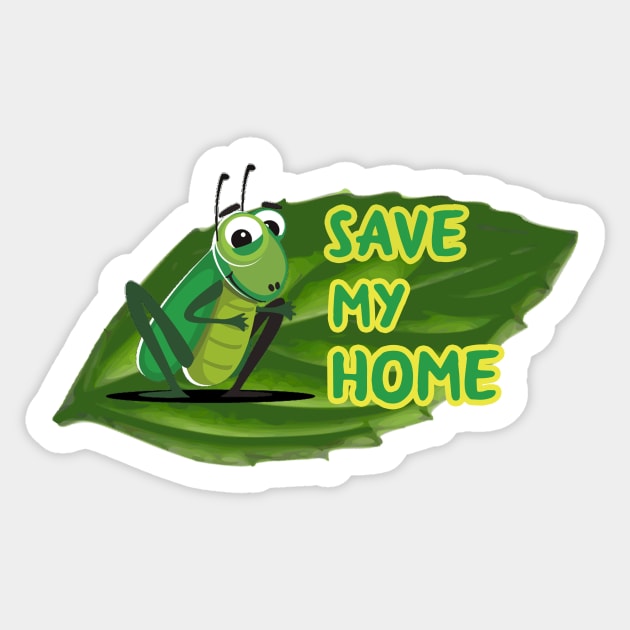 Back to green - Save The Earth - Sticker | TeePublic