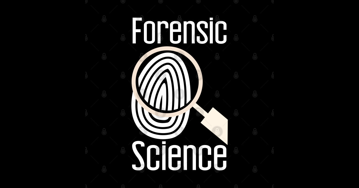 Forensic Science - Forensic Science - Sticker | TeePublic