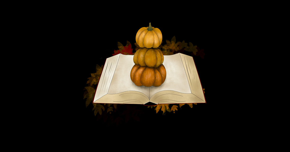 Fall Into Books - Books - Sticker | TeePublic