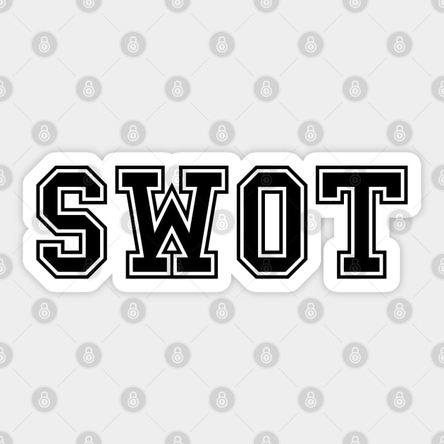 SWOT - British Slang Words - Sticker | TeePublic