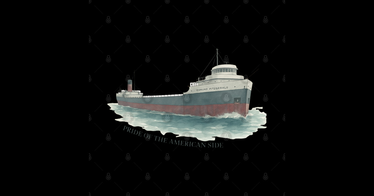Edmund Fitzgerald - Never Forget Nov 10th 1975, Great Lakes Ship ...