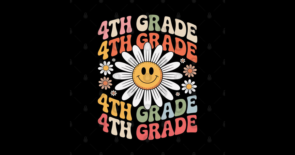 Cute 4th Grade First Day Of School Teacher Back To School - Cute 4th ...
