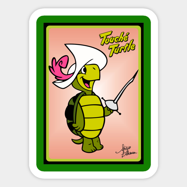 Touche Turtle - Touche Turtle - Sticker | TeePublic