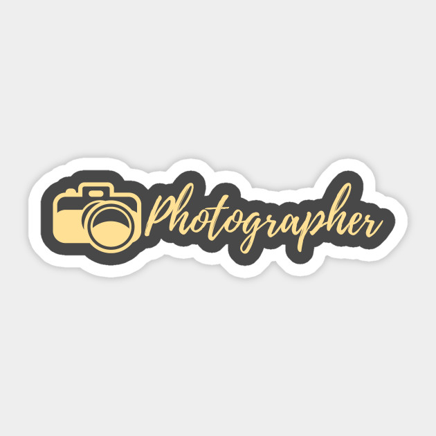 Photographer - Photographer - Sticker | TeePublic
