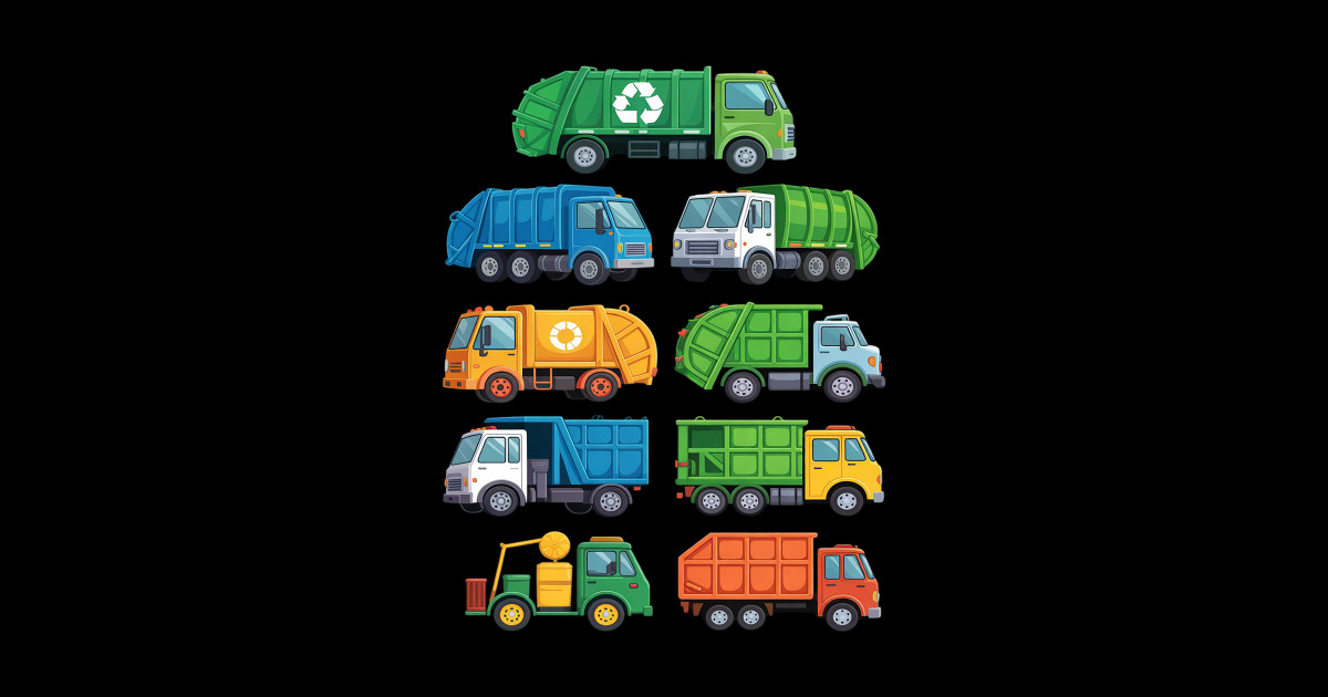 Garbage Truck Trash Waste Separation Costume Kids Toddler - Garbage ...