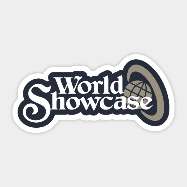 World Showcase - World Showcase - Sticker | TeePublic