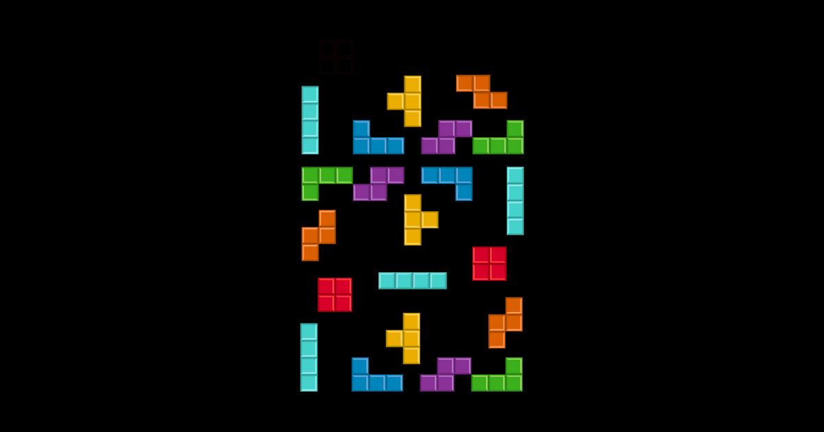 Tetris - Tetris - Sticker | TeePublic