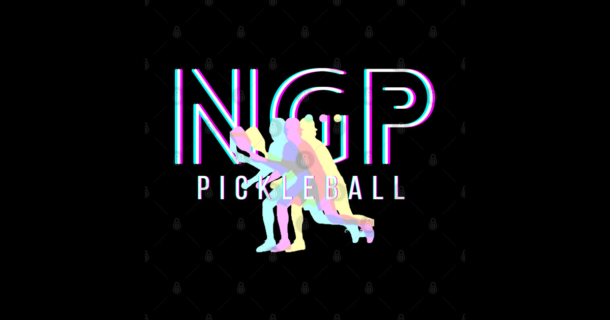 NGP Double Multi - Pickleball - Sticker | TeePublic