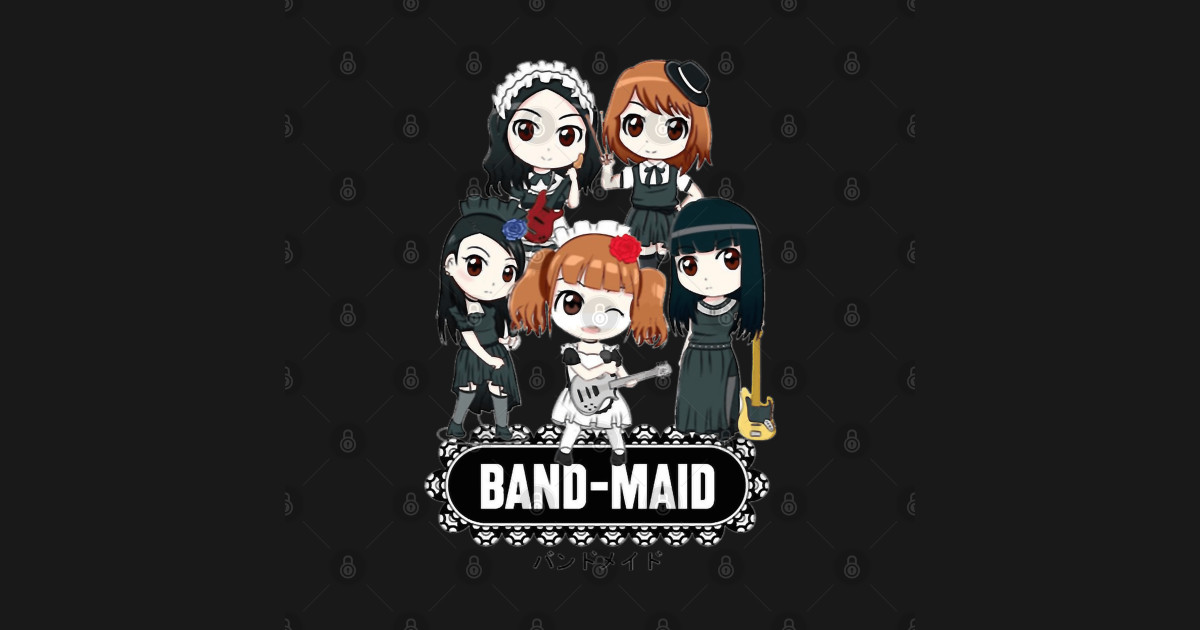 Music Band Maids - Band Maid - T-Shirt | TeePublic