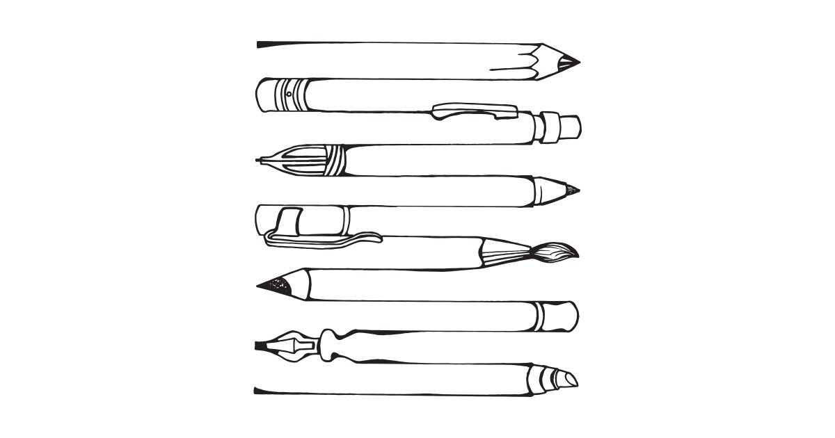 Draw, Write, Paint, & Sketch - Drawing - T-Shirt | TeePublic