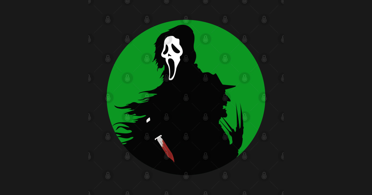 Wes Craven Icons - Ghostface & Freddy - Green - Freddy Krueger - T ...