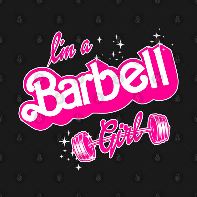 I'm a BARBELL Girl - IN PINK - Fitness - Tank Top | TeePublic