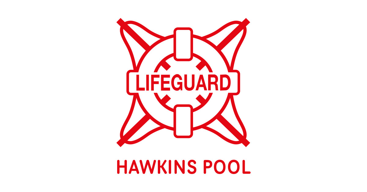 Stranger Things - Hawkins Pool Lifeguard [Front & Back] - Stranger ...