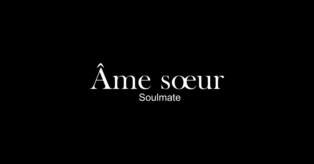 Ame soeur - soulmate - French Words - Sticker | TeePublic