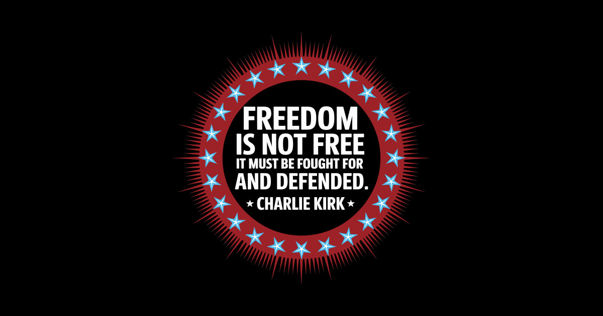 Charlie-Kirk-Quote - Charlie Kirk - Posters and Art Prints | TeePublic