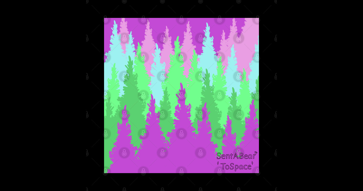 Toric Pride Forest - Pride - Sticker | TeePublic