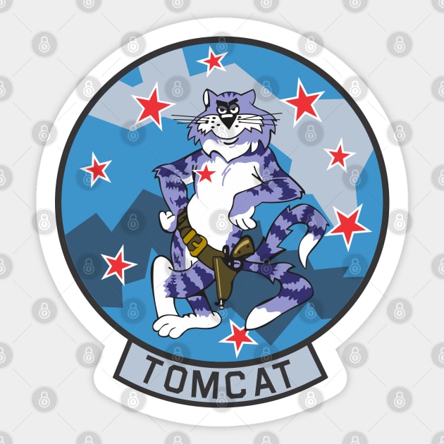 Grumman F-14 Tomcat - Aggressor Patch - Grumman F 14 Tomcat - Sticker ...