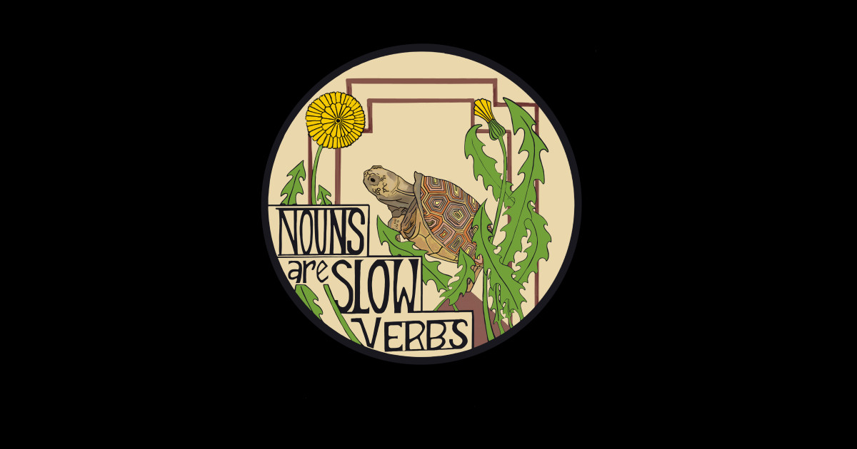 Nouns are Slow Verbs Art Nouveau Inspired Design - Art Nouveau ...