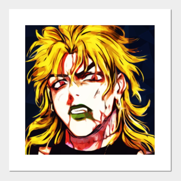 Jojos Bizarre Adventure Dio Brando - Anime Dio Brando Yellow - Posters ...