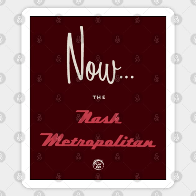 1955 NASH METROPOLITAN - Car - Sticker | TeePublic