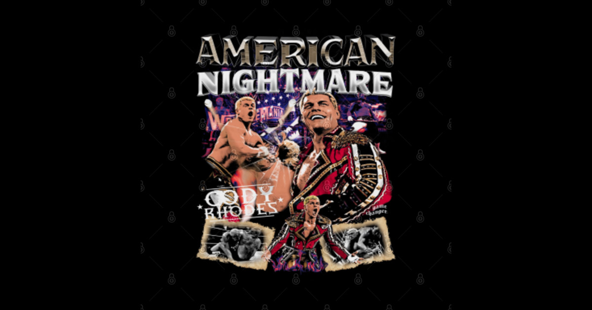 Cody Rhodes American Nightmare - Cody Rhodes - Sticker | TeePublic