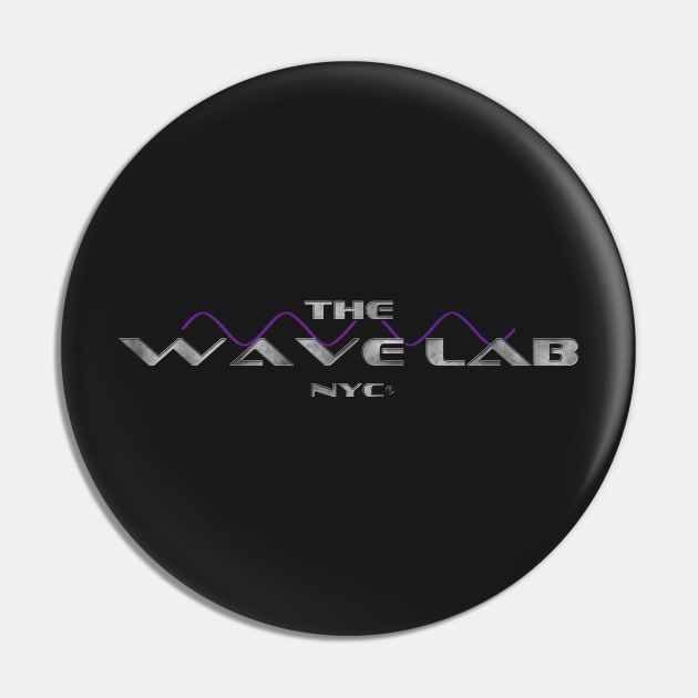 The Wave Lab, NYC - Official Logo - Recording Studio - Pin | TeePublic