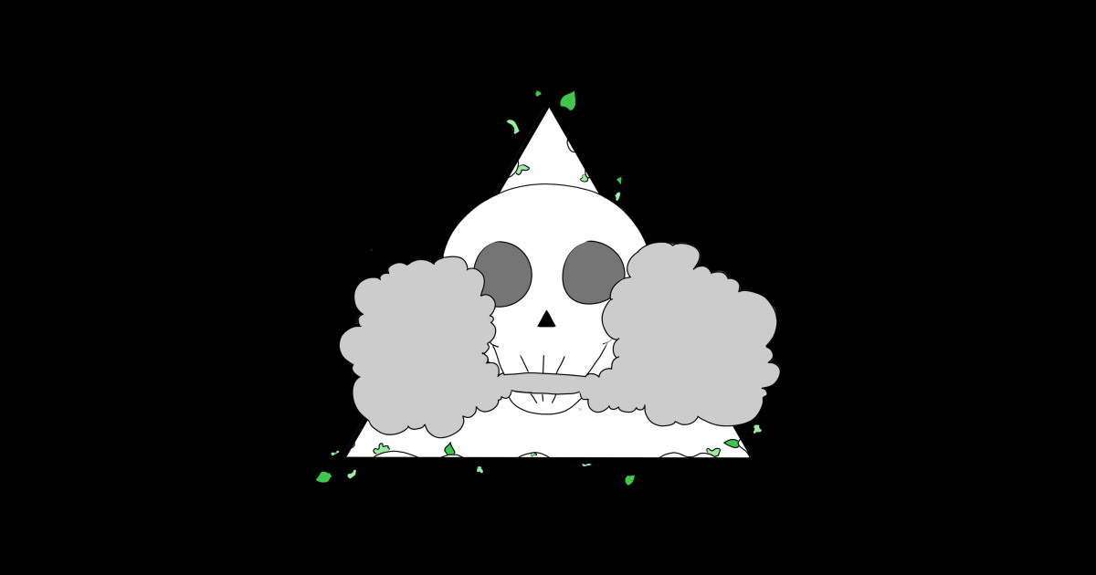 Simple Triangle Skeleton - Skeleton Illustration - Posters and Art ...