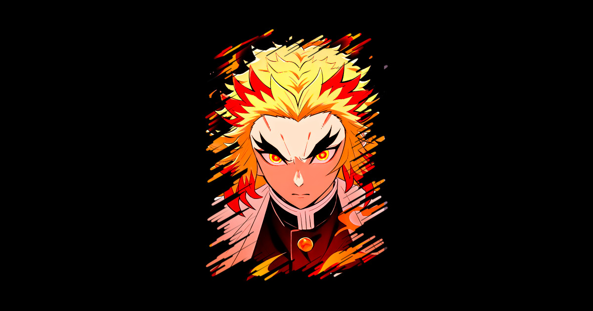 Rengoku Kyojuro - Kimetsu No Yaiba - Sticker | TeePublic
