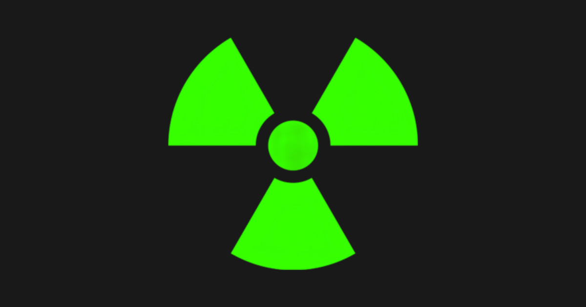 Green Toxic Symbol - Toxic Waste - T-Shirt | TeePublic