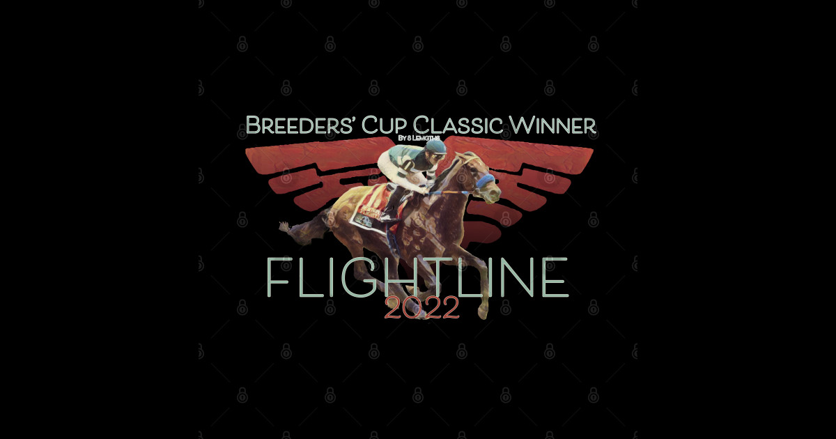 Flightline Wins the 2022 Breeders Cup - Horse Racing - Posters and Art ...