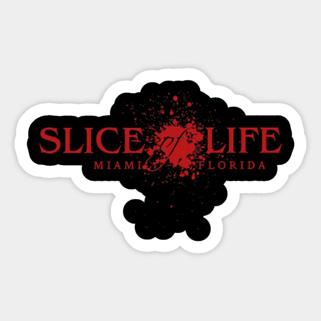 Dexter Slice of Life - Dexter Slice Of Life - Sticker | TeePublic