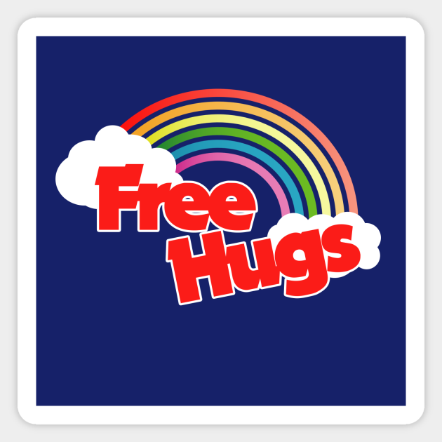 Free hugs - Free Hugs - Sticker | TeePublic
