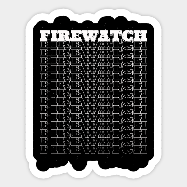 Firewatch - Firewatch - Sticker | TeePublic