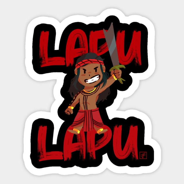 Lapu-Lapu (chibi) - Filipino - Sticker | TeePublic