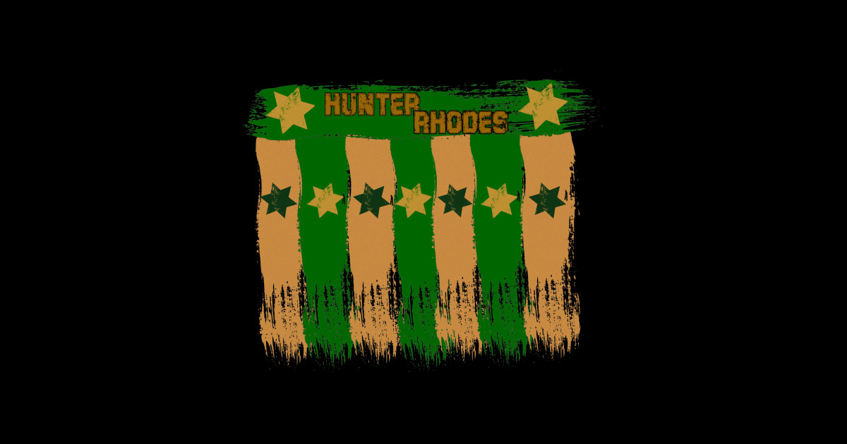 Hunter Rhodes Flag - Hunter Rhodes - Sticker | TeePublic