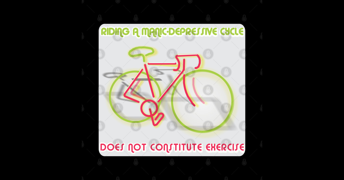 Manic-Depressive Cycle - Bipolar - Posters and Art Prints | TeePublic