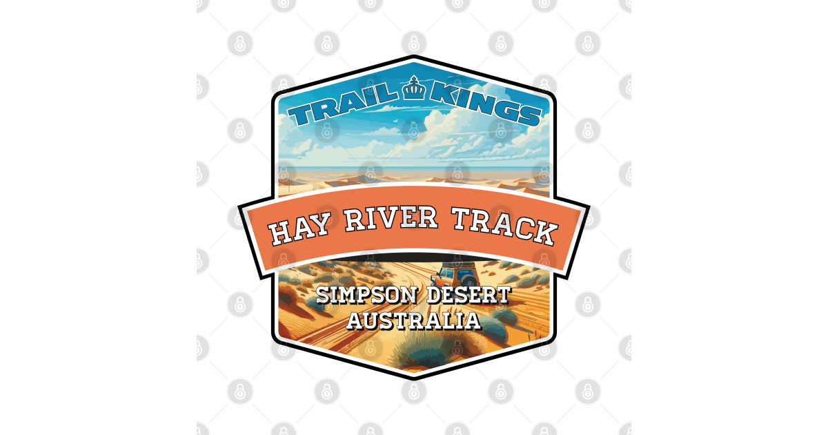 Trail Kings: Hay River Track - Hay River - T-Shirt | TeePublic