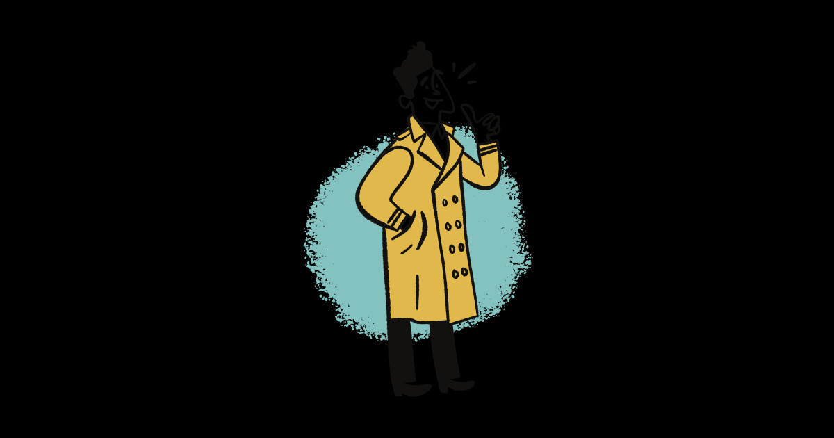 The K Man - Kramer - Sticker | TeePublic